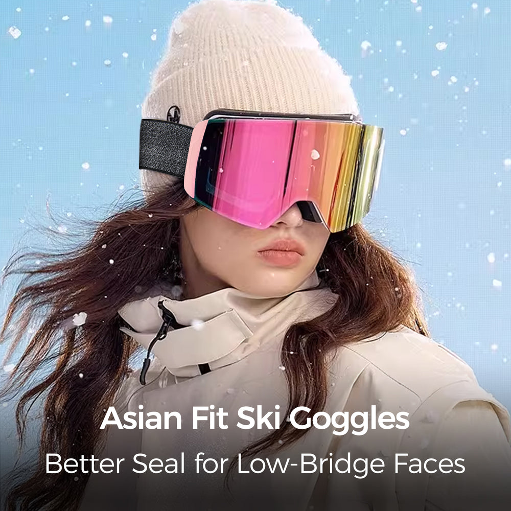 Magnetic Ski Goggles with Push-Out Ventilation | ClearPush – Wynthorix